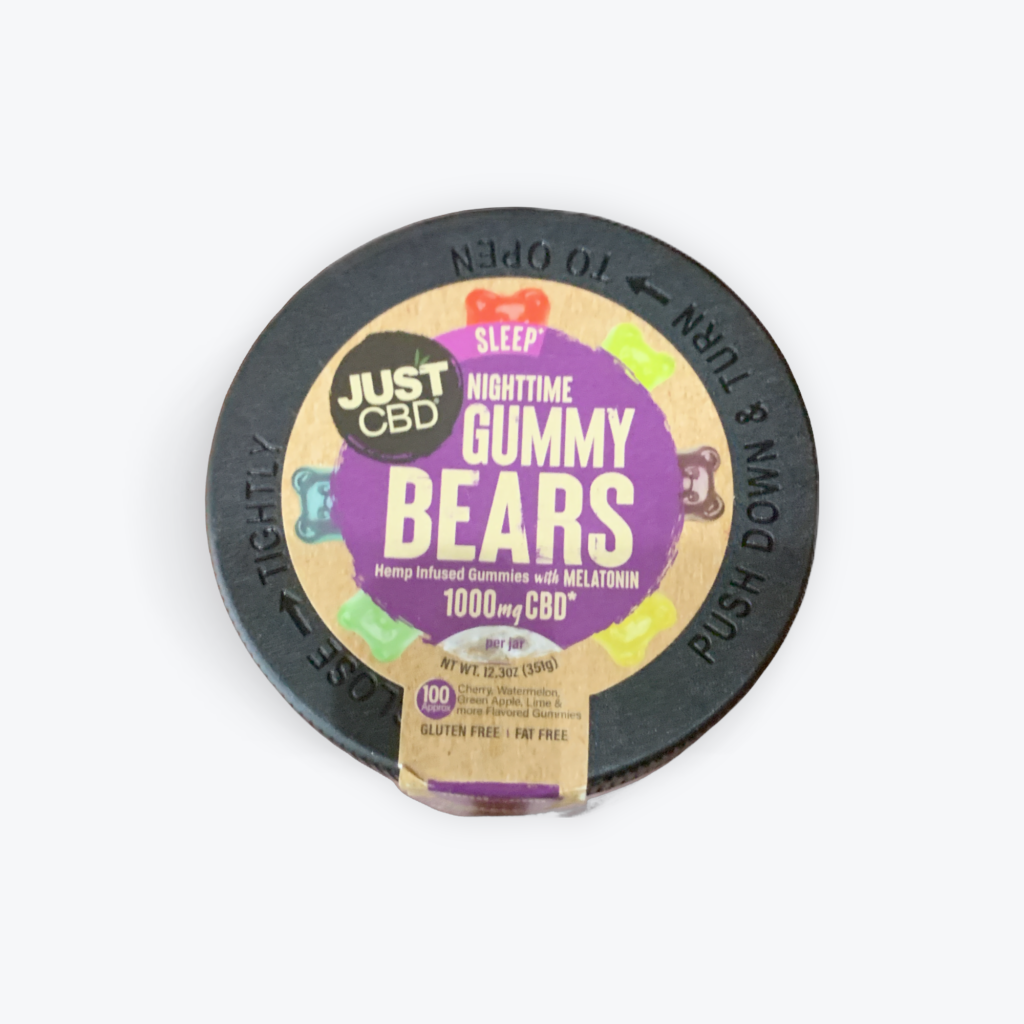 Just CBD Nighttime Sleep Gummy Worms - 10mg CBD Each - Da Spot ...
